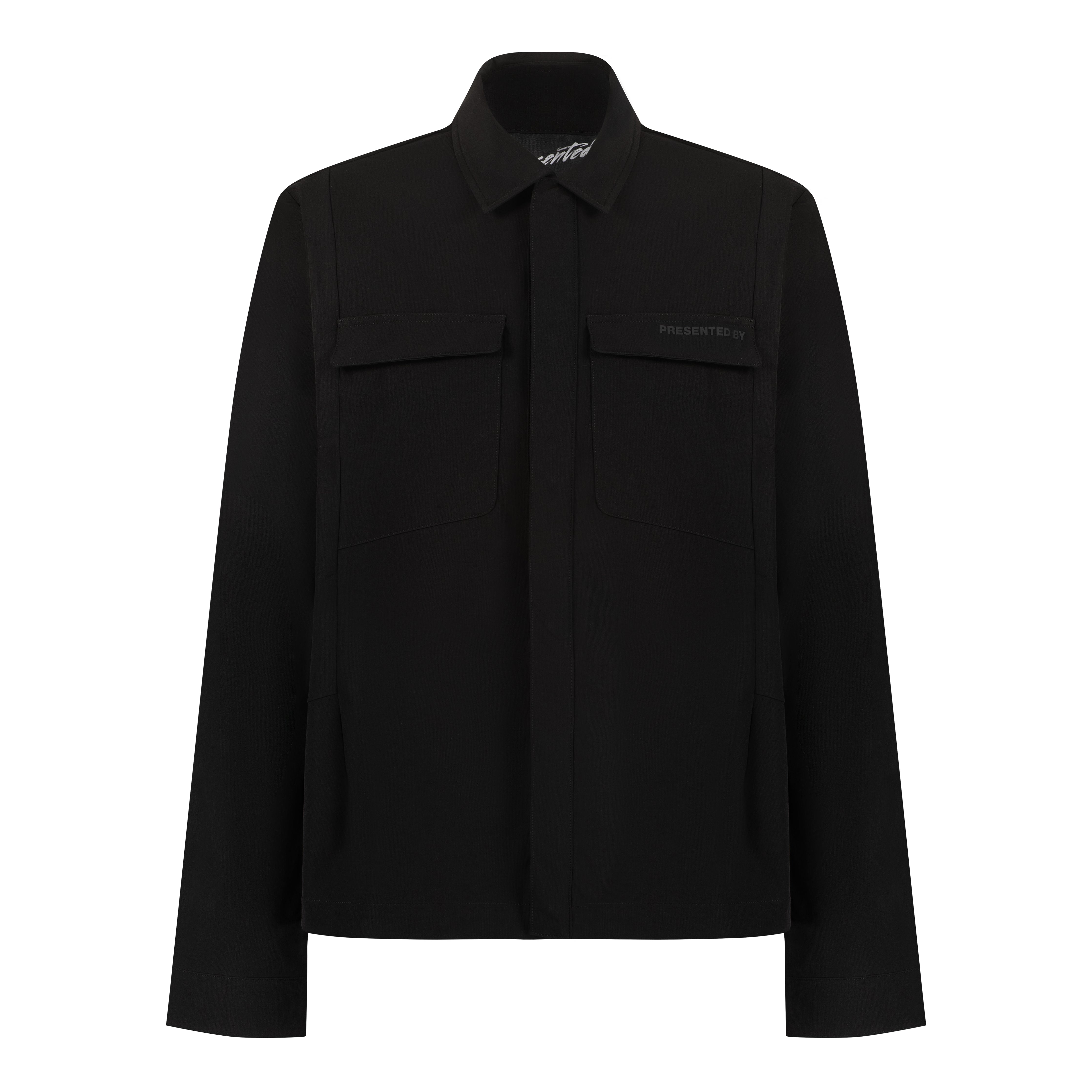 Classic Black Shacket – PresentedbyGlobal